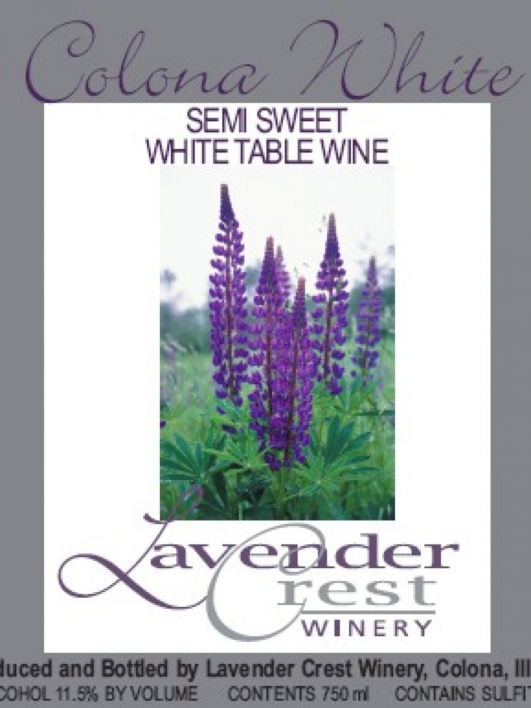 White Wine | Colona, IL | Lavender Crest Winery