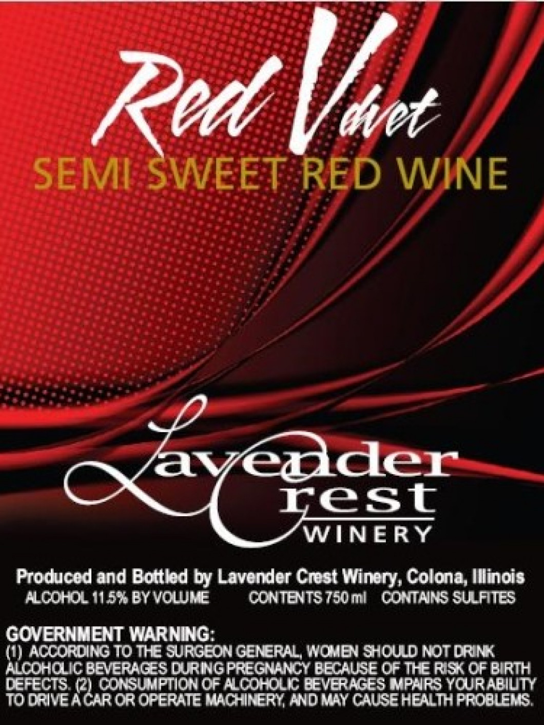 Red Wine | Colona, IL | Lavender Crest Winery